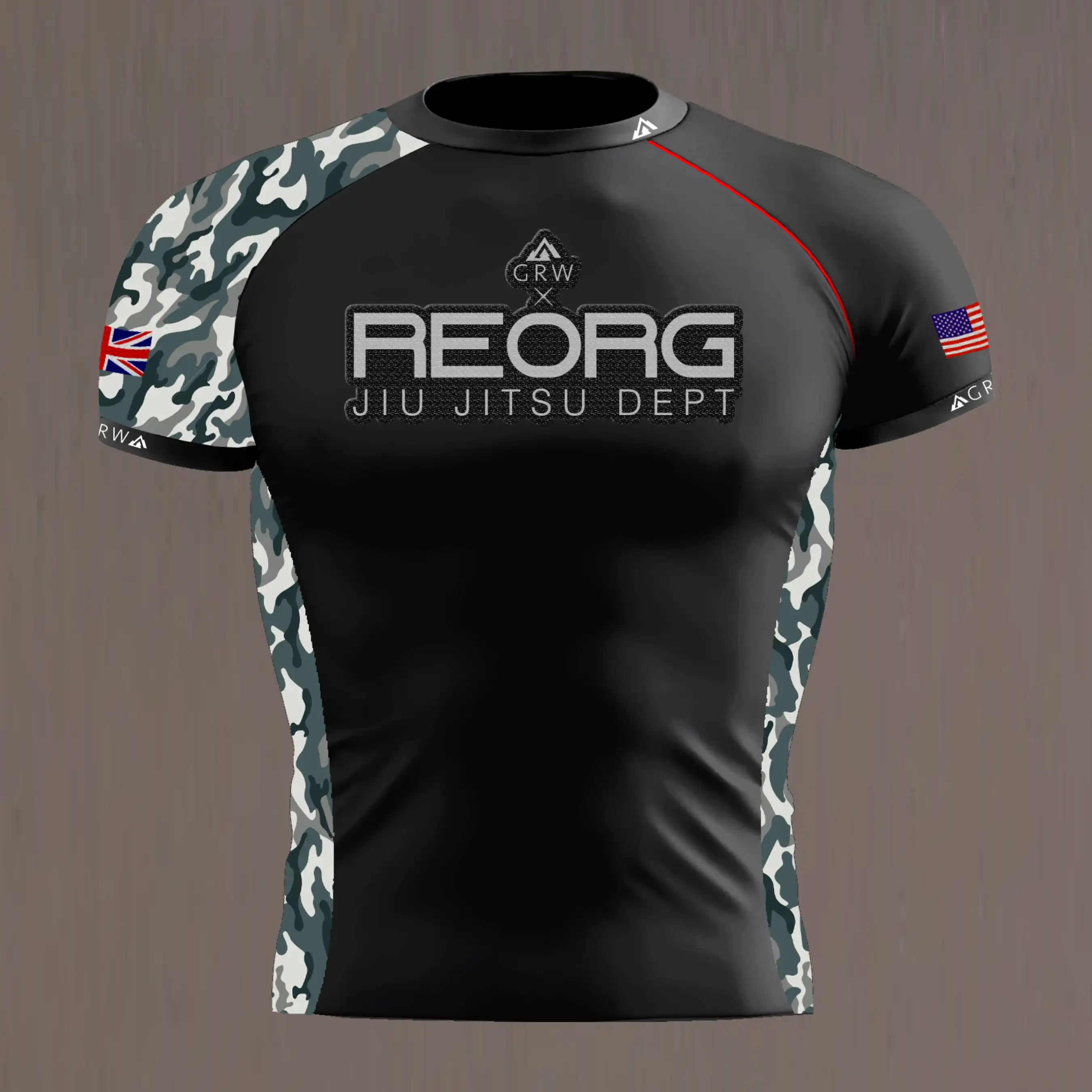 GRW x REORG Men's Jiu Jitsu Rash Guard – REORGCharity